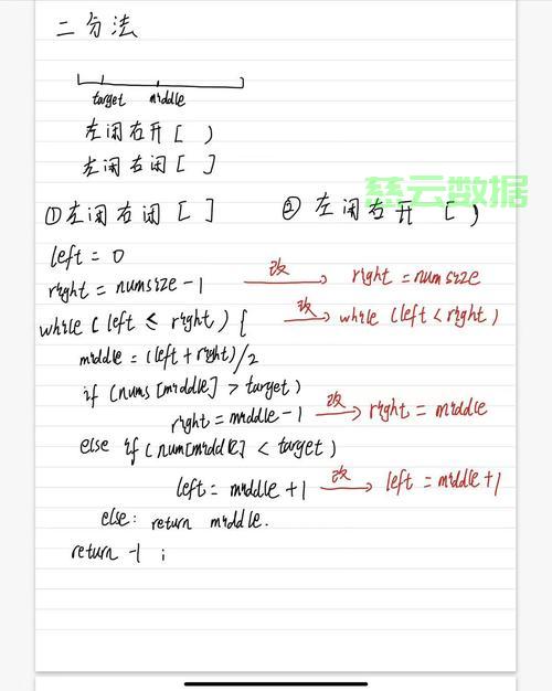 代码随想录算法训练营第一天 704 二分查找、27 移除元素 技术分享 云服务器