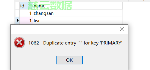 Mysql 报错 Duplicate Entry ‘xxx‘ For Key ‘字段名‘ 技术分享 云服务器