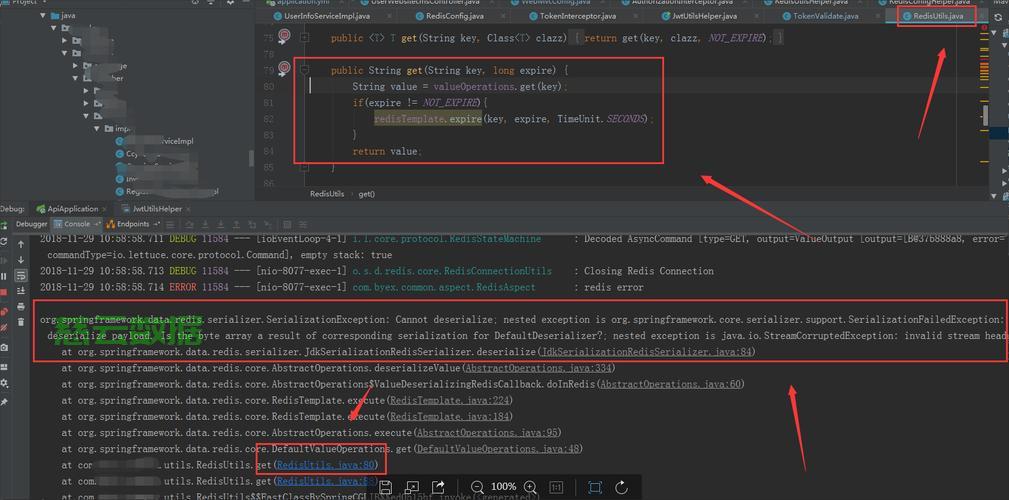 org.springframework.data.redis.serializer.SerializationException ...