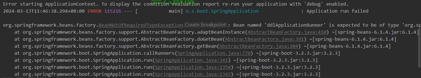 Caused by: org.springframework.beans.factory.BeanCreationException: Error creating bean with ...